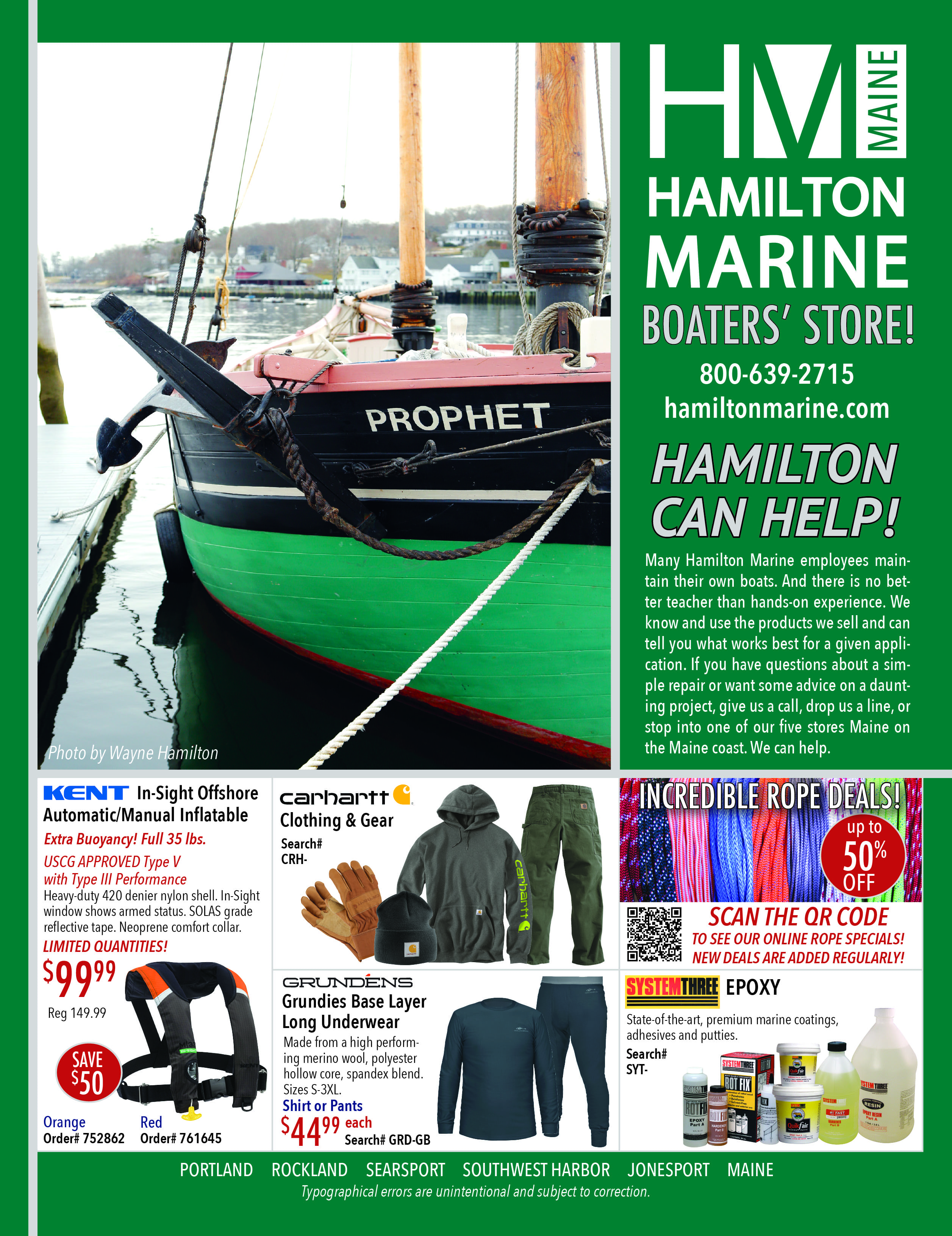 Current Ads - Hamilton Marine