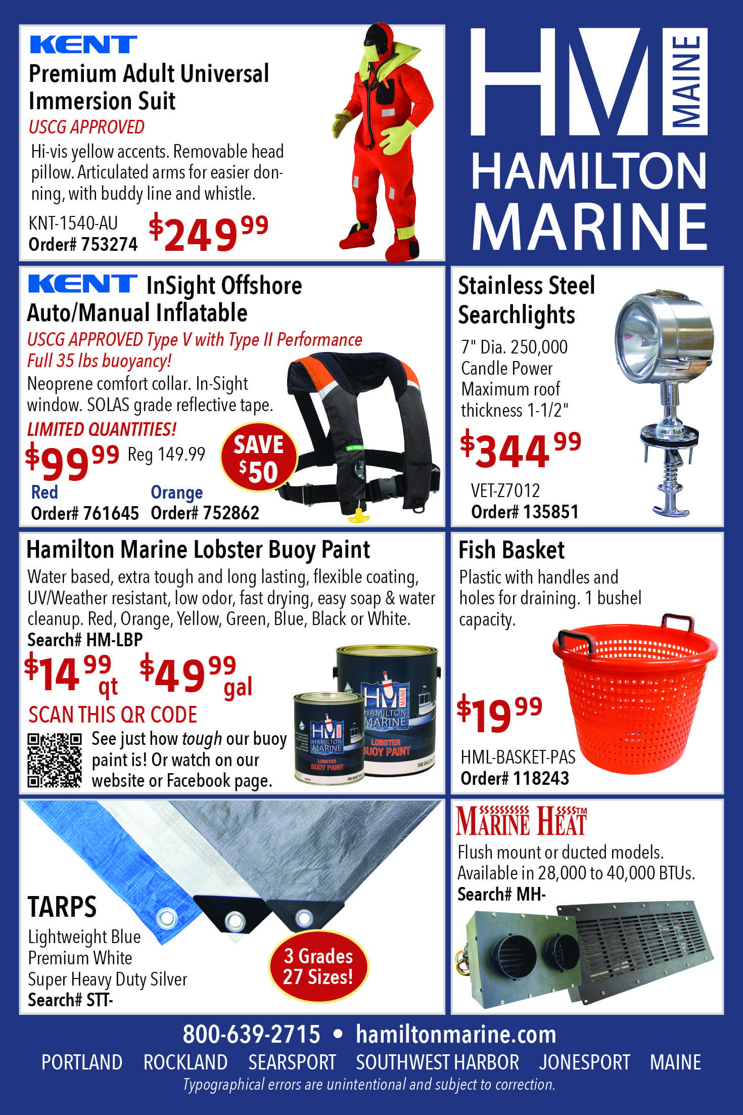 Current Ads - Hamilton Marine
